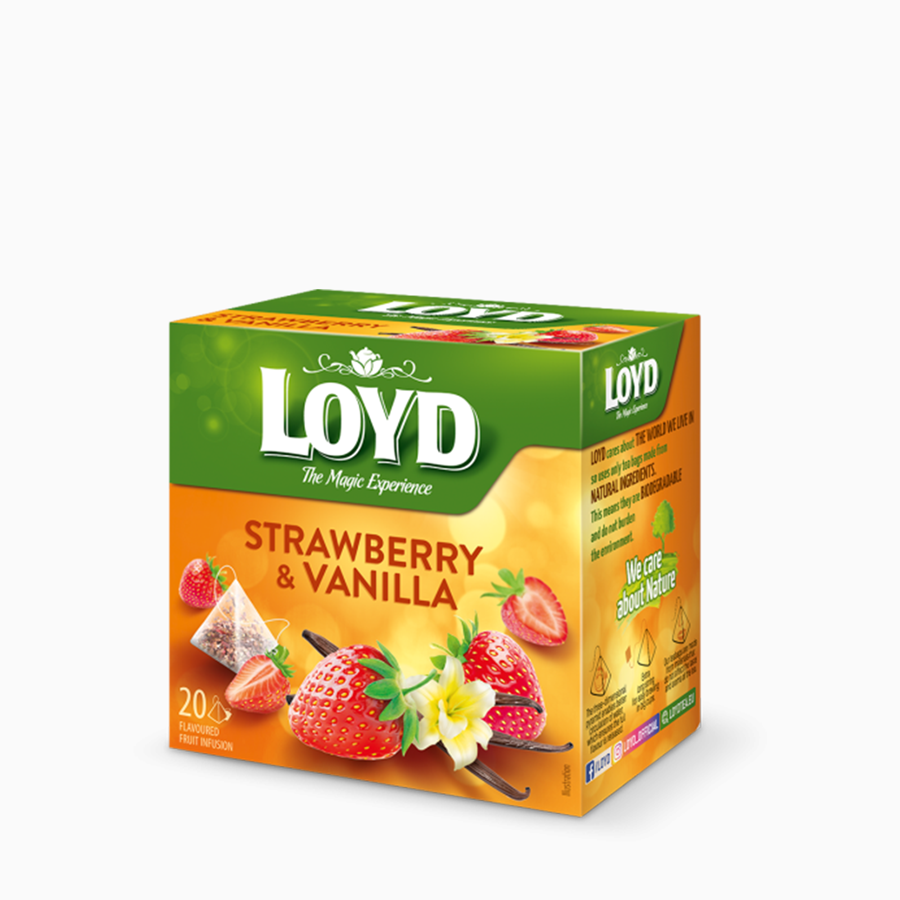 Loyd Strawberry & Vanilla Tea – Sweet & Crea... – Cool Runnings Foods CA
